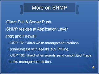 Simple Network Management Protocol | PPTX
