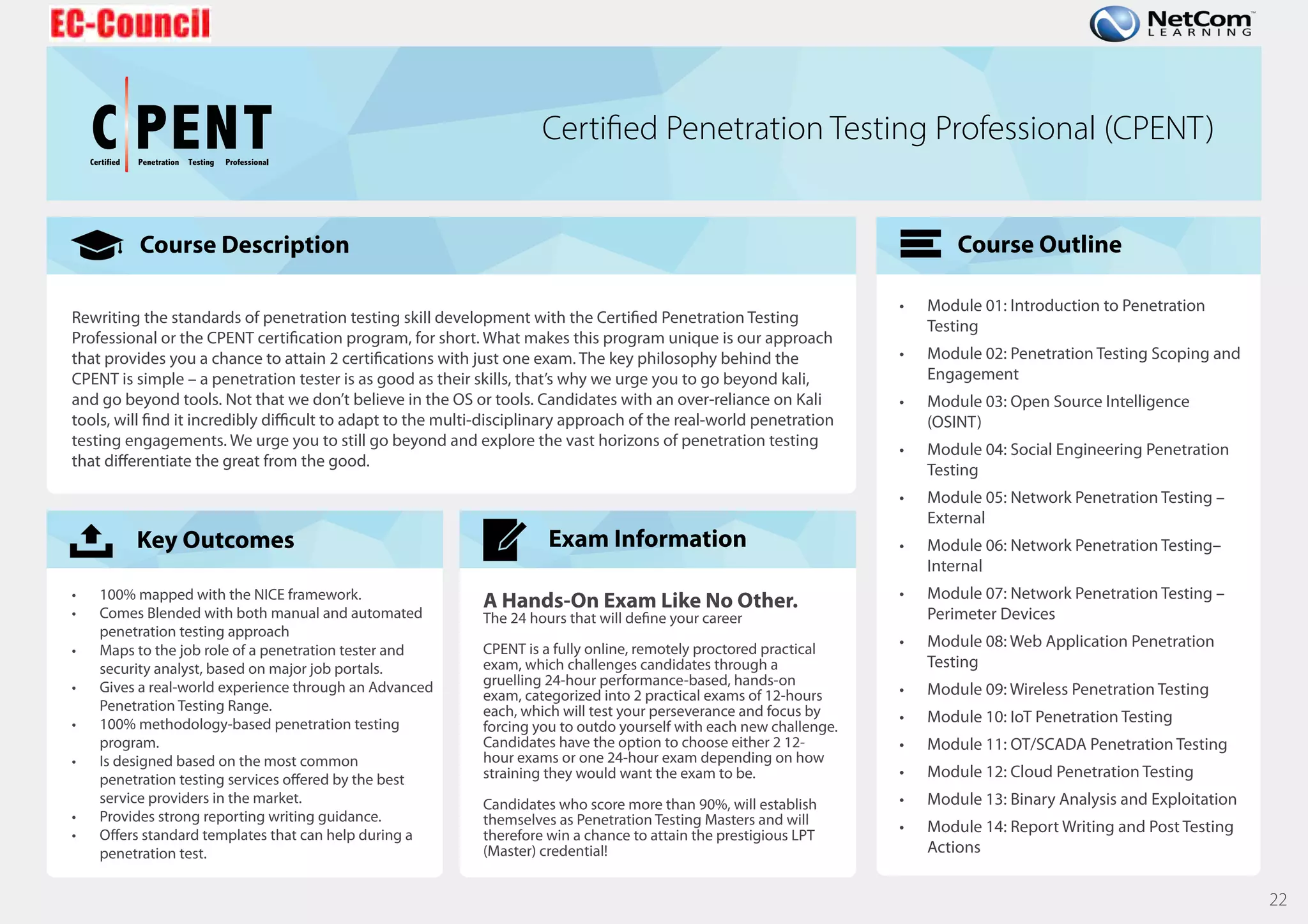 EC-Council Certification Roadmap and Course Catalog | PDF