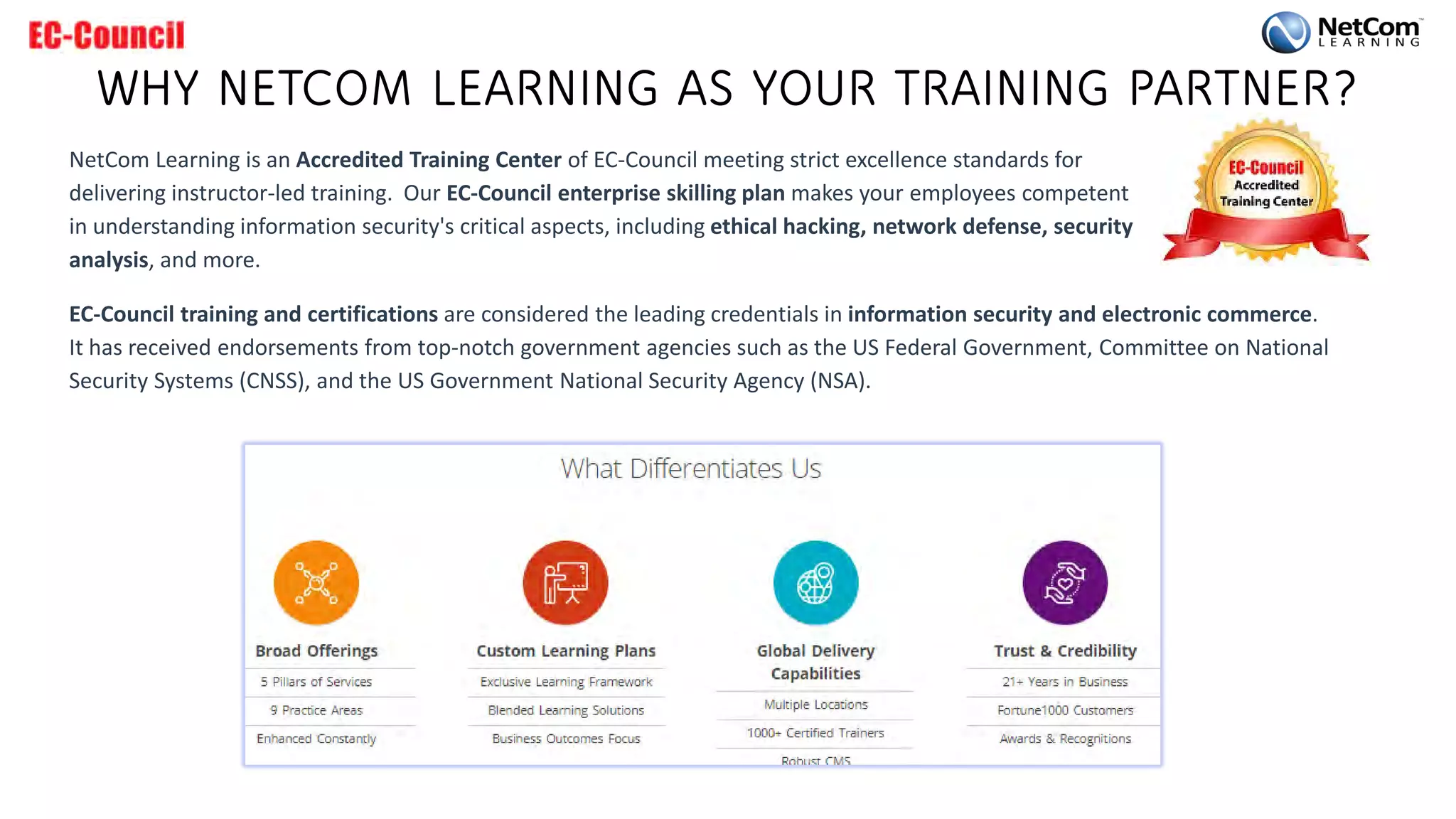 EC-Council Certification Roadmap and Course Catalog | PDF