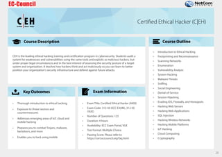 EC-Council Certification Roadmap and Course Catalog | PDF