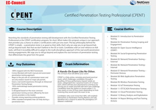 EC-Council Certification Roadmap and Course Catalog | PDF
