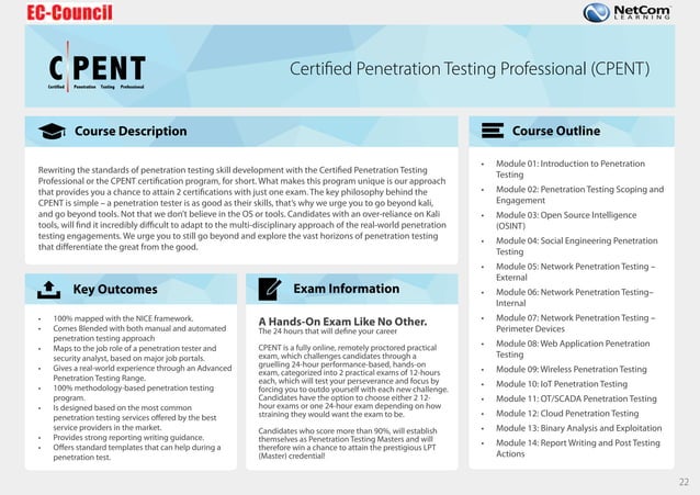 EC-Council Certification Roadmap and Course Catalog | PDF