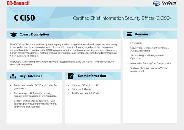 EC-Council Certification Roadmap and Course Catalog | PDF