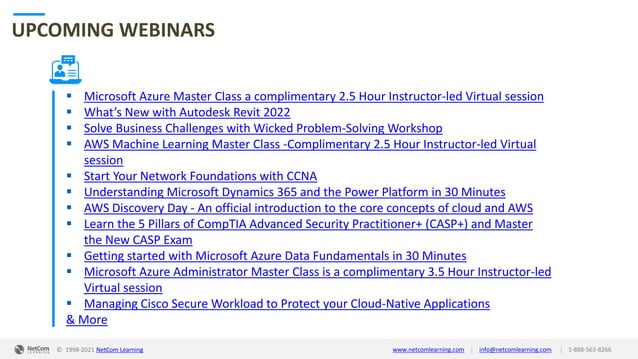 NetCom learning webinar 5 disruptive trends impacting the project management domain(handouts) | PPT