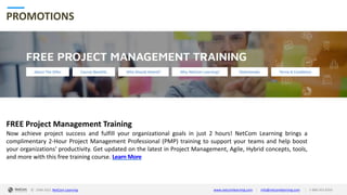 NetCom learning webinar 5 disruptive trends impacting the project management domain(handouts) | PPT