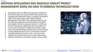 NetCom learning webinar 5 disruptive trends impacting the project management domain(handouts) | PPT