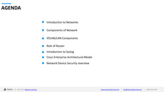 NetCom learning webinar start your network foundations with ccna(handouts) | PPTX