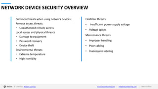 NetCom learning webinar start your network foundations with ccna(handouts) | PPTX