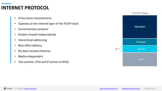 NetCom learning webinar start your network foundations with ccna(handouts) | PPTX