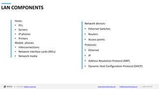 NetCom learning webinar start your network foundations with ccna(handouts) | PPTX