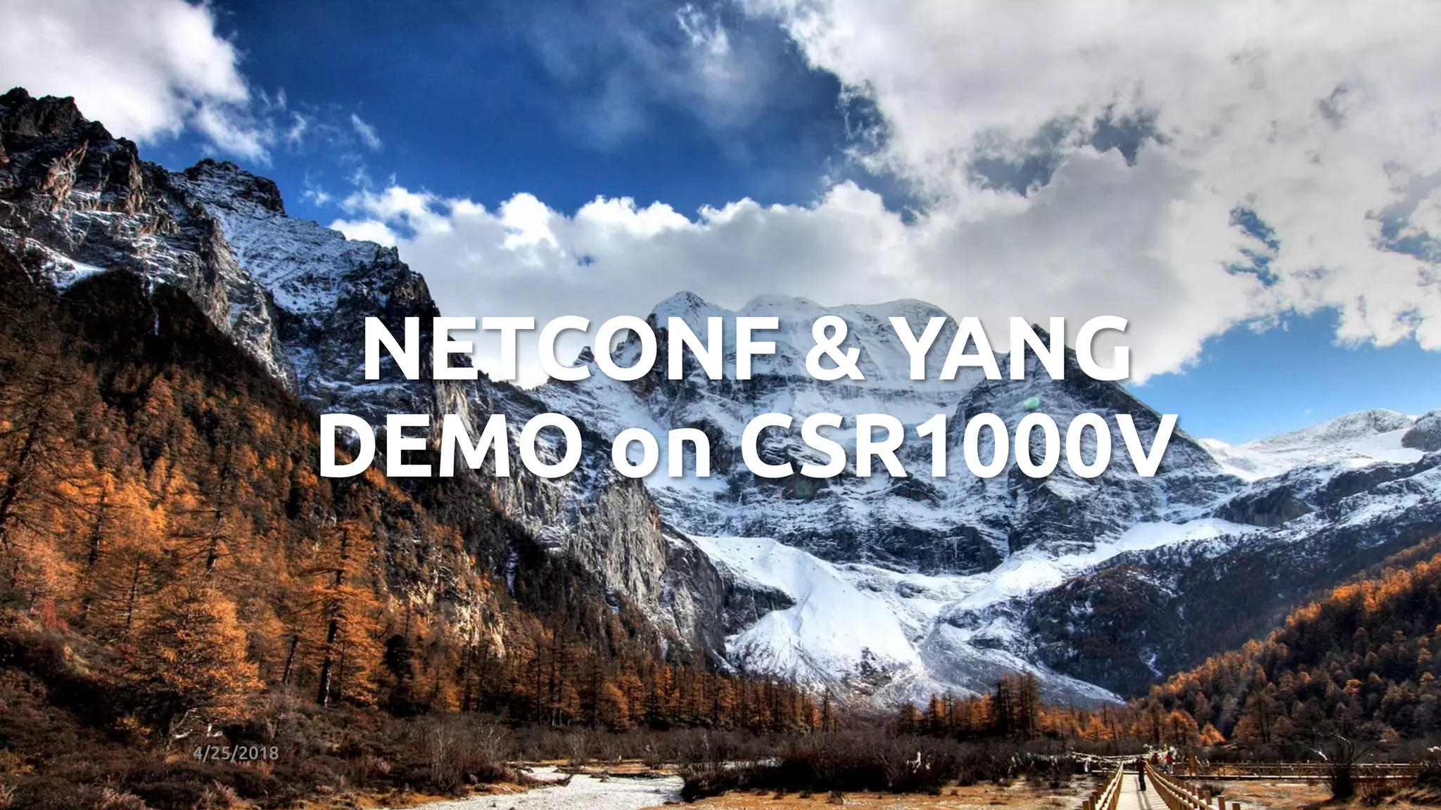 Netconf yang | PDF