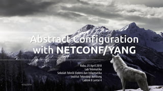 Netconf yang | PDF | Computer Networking | Computing