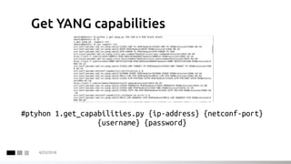 Netconf yang | PDF