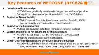 Using Netconf/Yang with OpenDalight | PPT