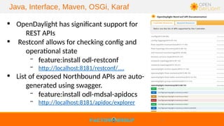 Using Netconf/Yang with OpenDalight | PPT