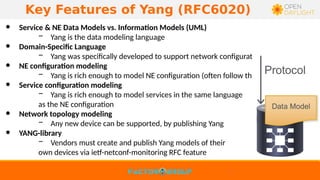 Using Netconf/Yang with OpenDalight | PPT