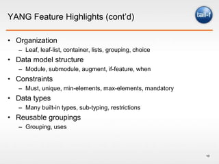 A 30-minute Introduction to NETCONF and YANG | PPTX