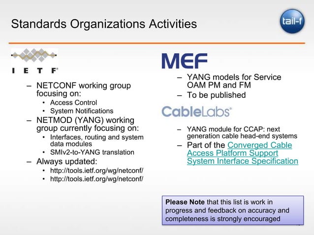 A 30-minute Introduction to NETCONF and YANG | PPTX