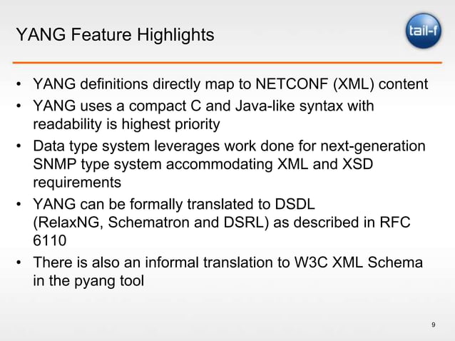 A 30-minute Introduction to NETCONF and YANG | PPTX