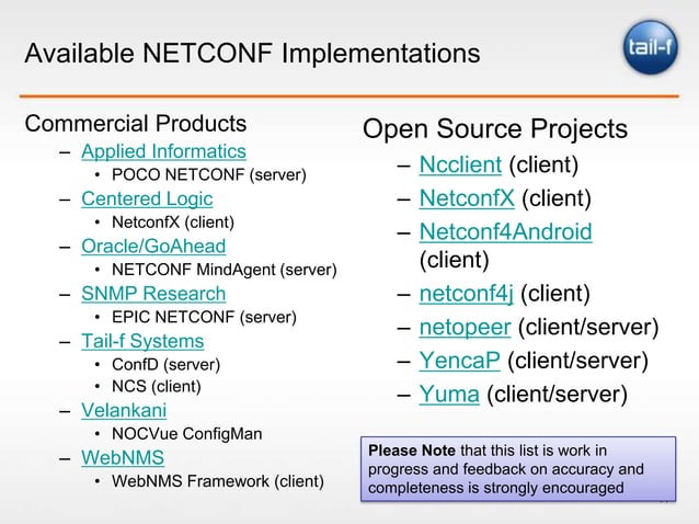 A 30-minute Introduction to NETCONF and YANG