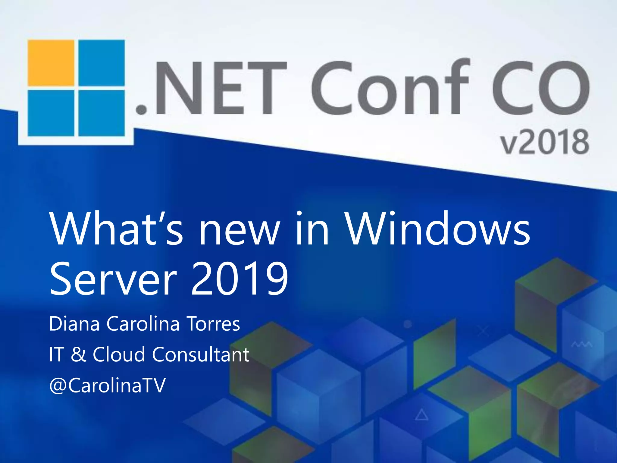 Windows Server 2019 - NetConf Co | PDF