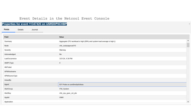 Netcool Event Flow Slideshow For End Users Pptx