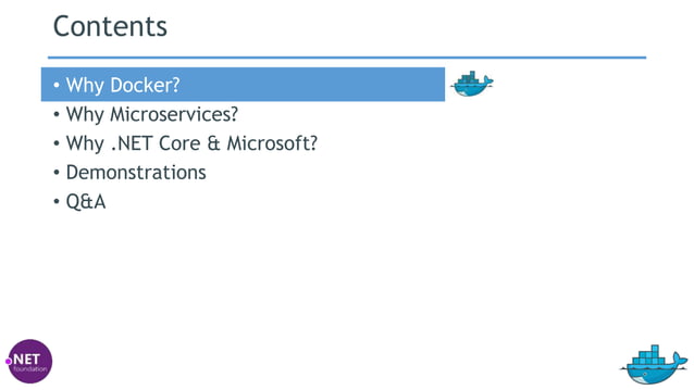 Micro Services in .NET Core and Docker | PPTX