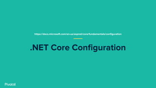 Learn Cloud-Native .NET: Core Configuration Fundamentals with Steeltoe | PDF