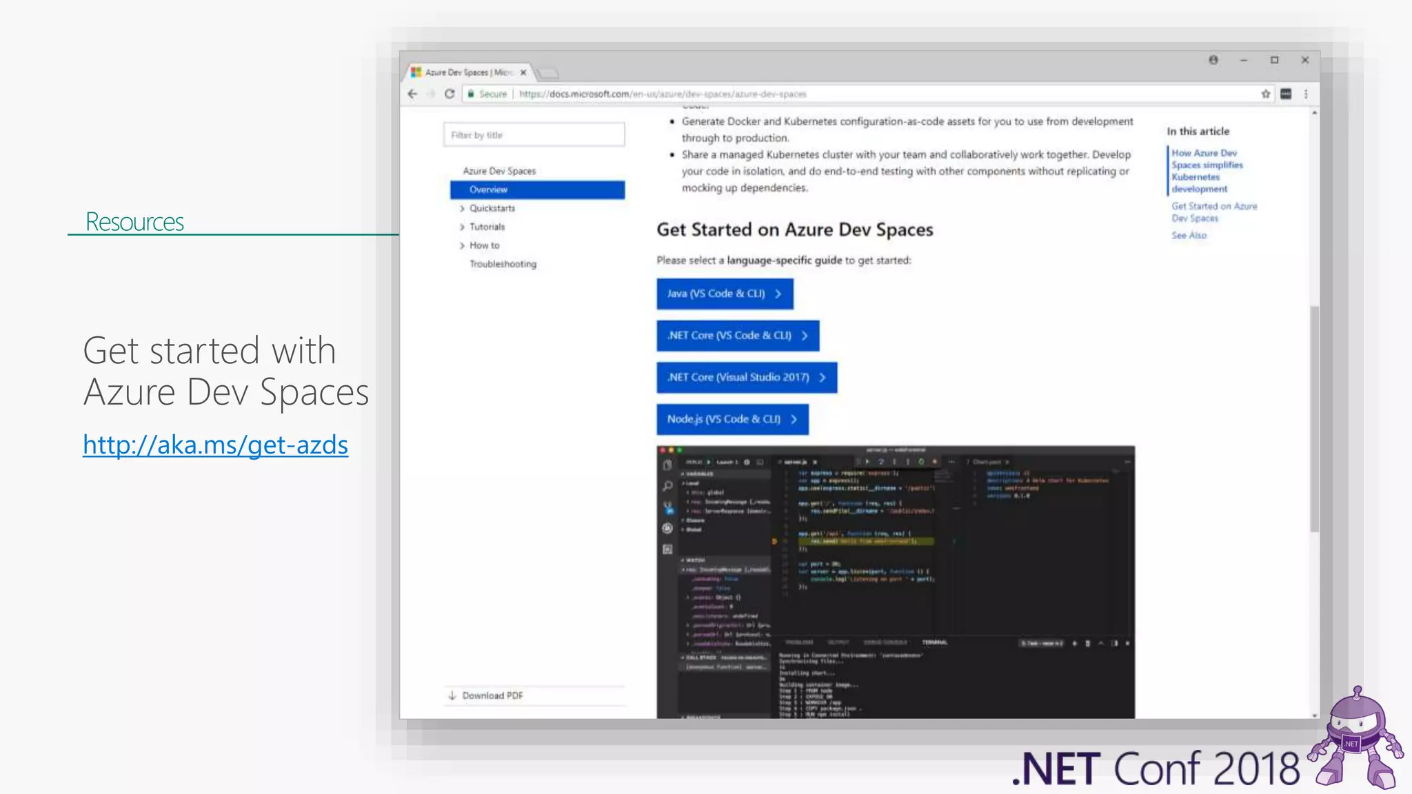 Net Core Microservice Development Made Easy With Azure Dev Spaces Ppt
