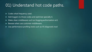 Net core performance | PPTX