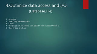Net core performance | PPTX