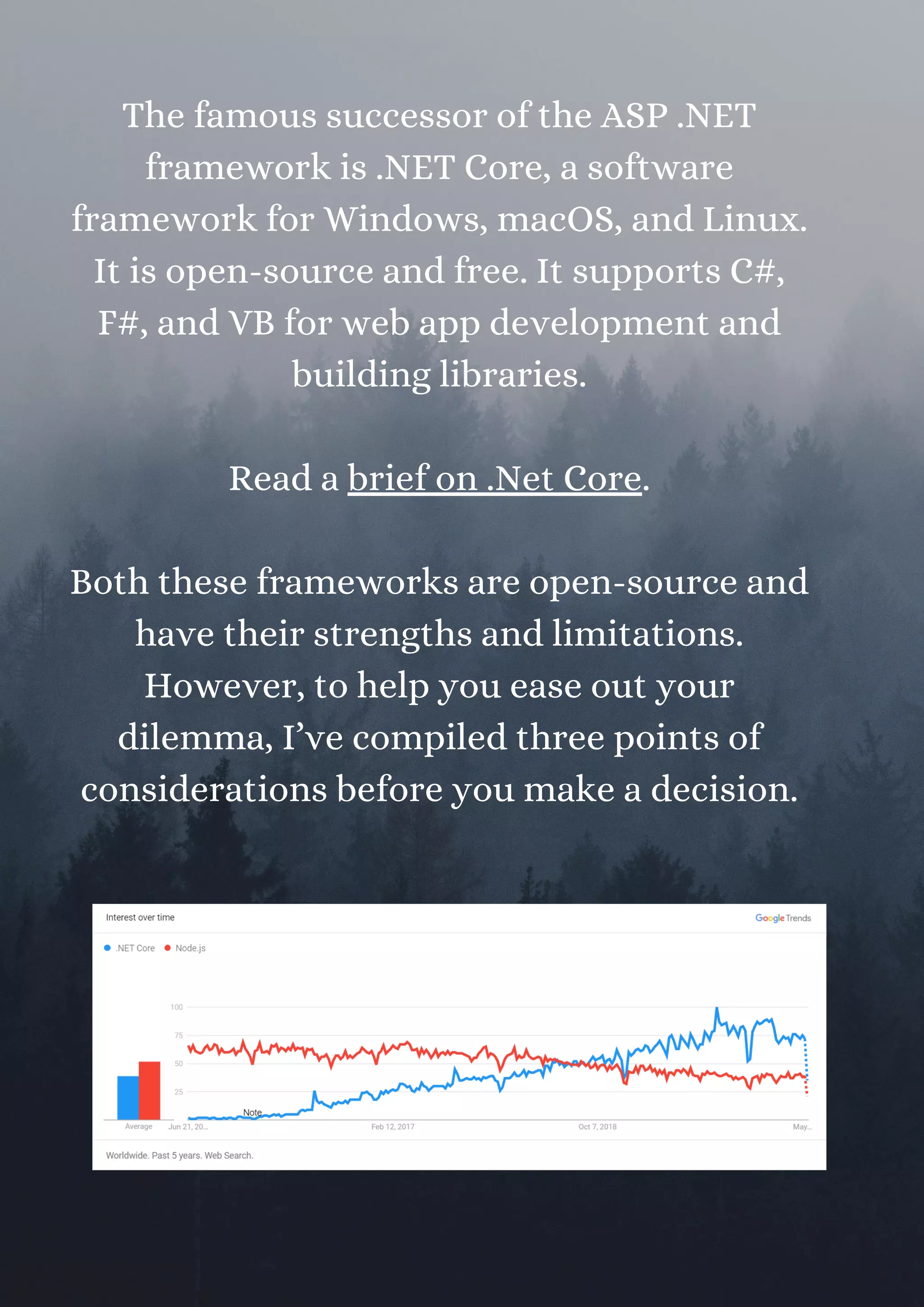 Net Core Vs Nodejs What To Choose When Pdf Web Development Internet