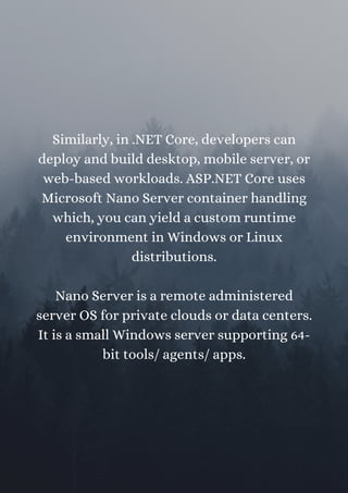 Net core vs. node.js what to choose when | PDF
