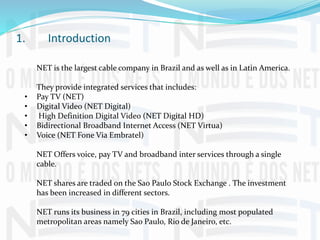 Corporate Governance and Unethical practices at NET Brazil | PPT