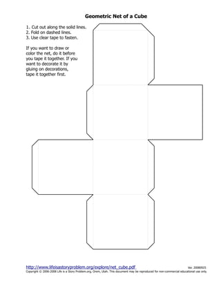 Net cube | PDF
