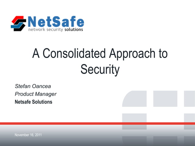 NetSafe - 11nov2011 | PPT