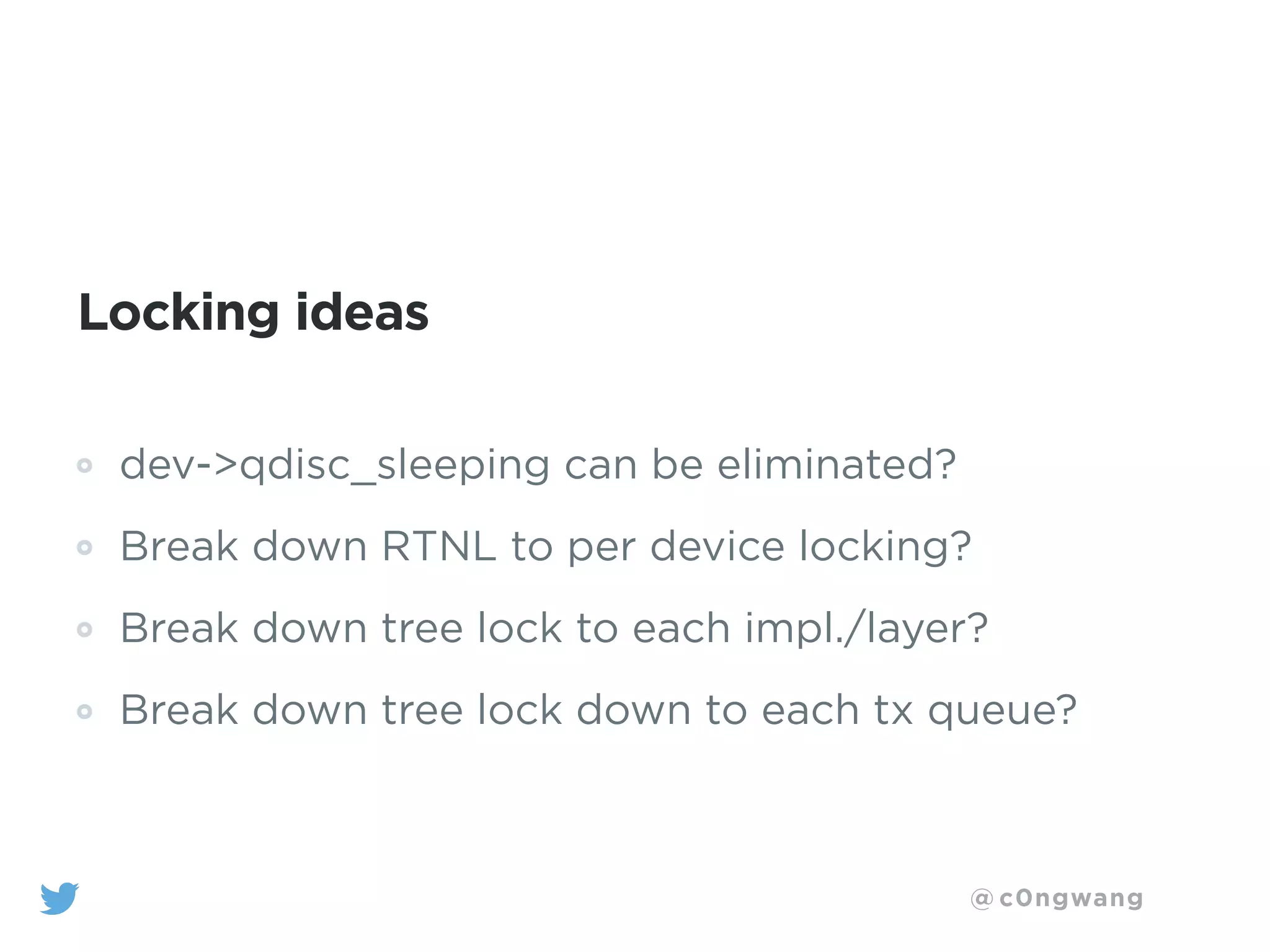 Locking in Linux Traffic Control subsystem | PDF