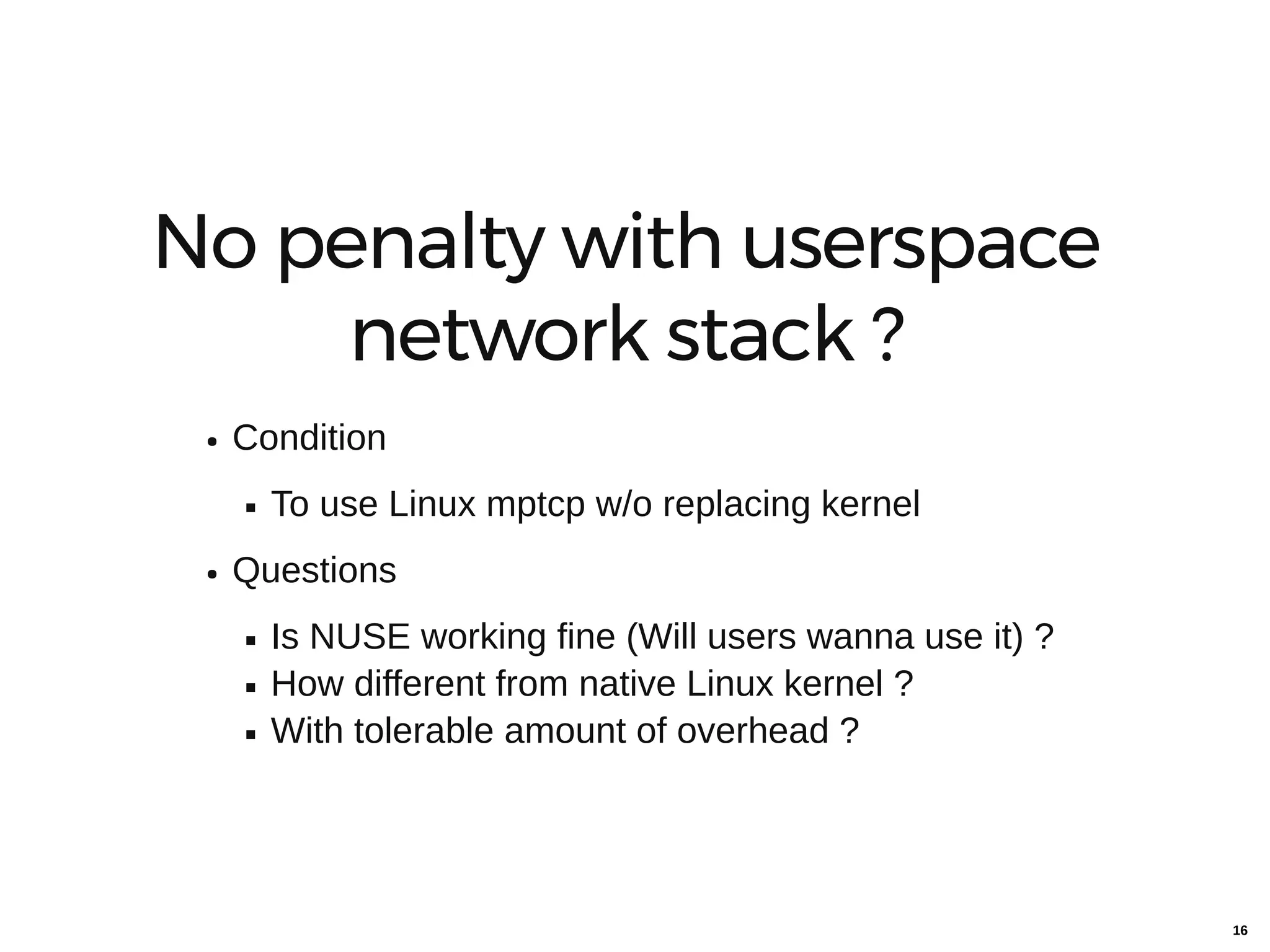 Network stack personality in Android phone - netdev 2.2 | PPT