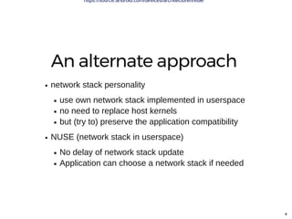 Network stack personality in Android phone - netdev 2.2 | PDF | Operating Systems | Computer ...