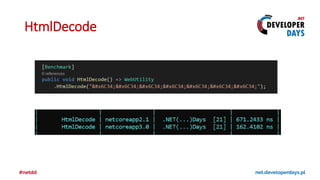 Net developer days presentation | PPT