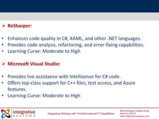 Development tools for .Net