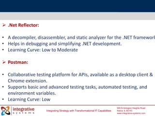 Development tools for .Net