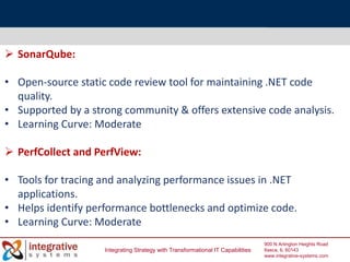 Development tools for .Net