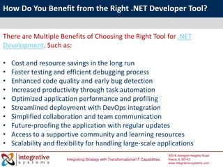 Development tools for .Net