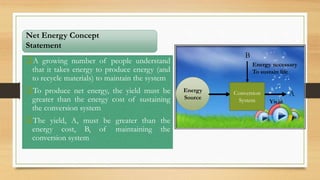Net energy concept | PPTX