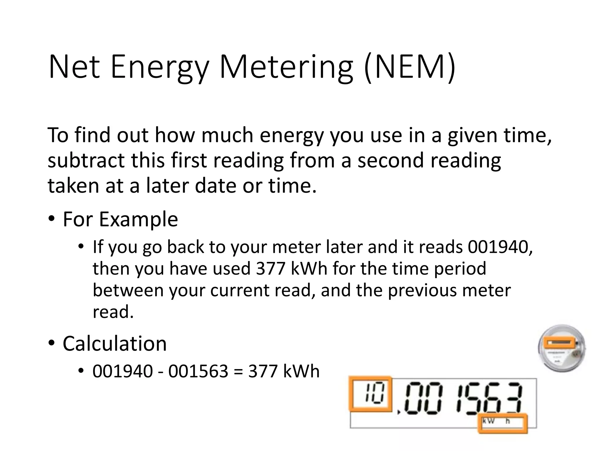 Net Energy Metering and Smart Meters | PDF