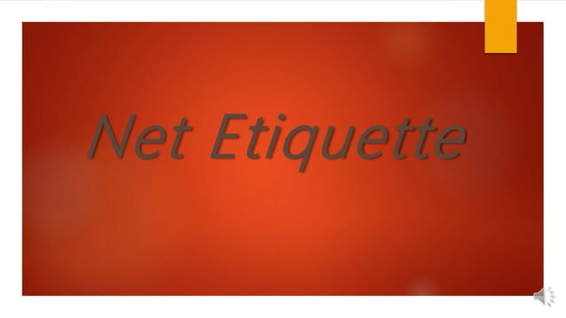 Net etiqutte | PPT