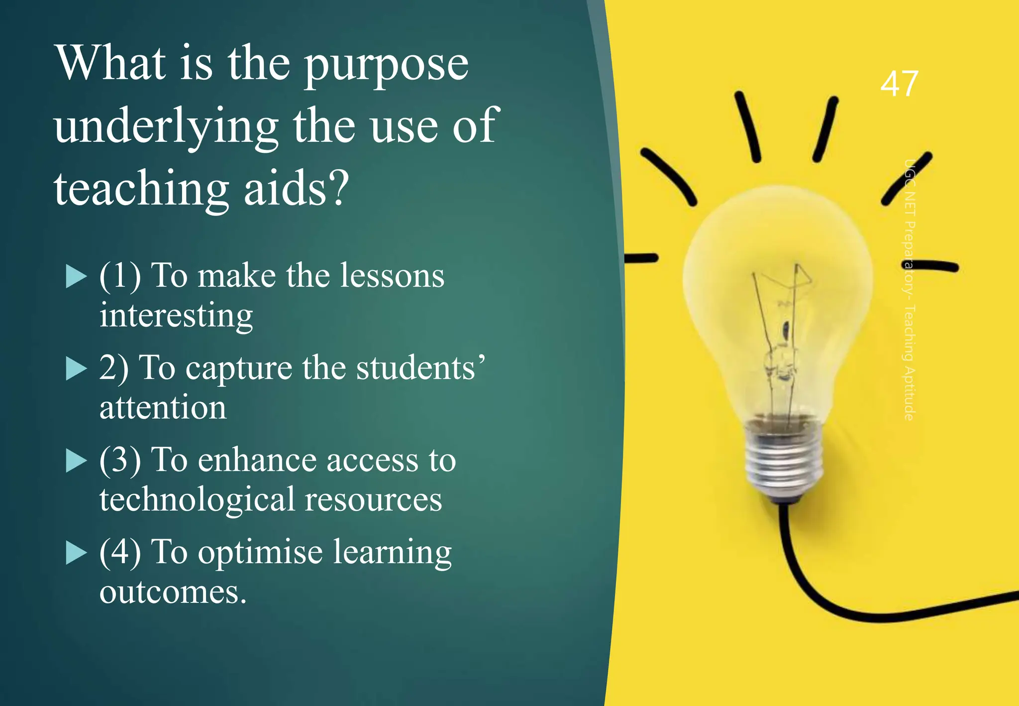 UGC NET Exam Paper 1- Unit 1:Teaching Aptitude | PPTX