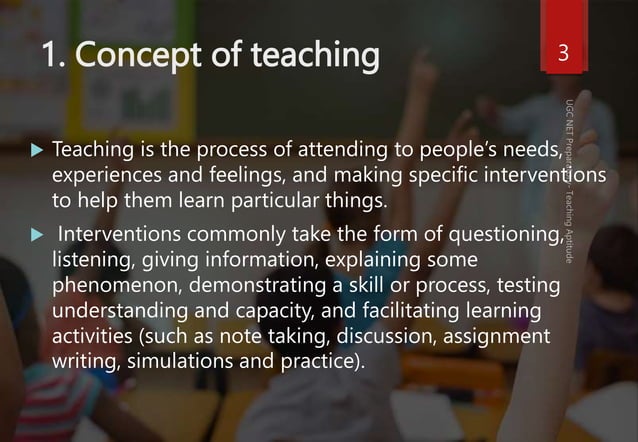 UGC NET Exam Paper 1- Unit 1:Teaching Aptitude | PPTX