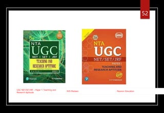 UGC NET Exam Paper 1- Unit 1:Teaching Aptitude | PPTX